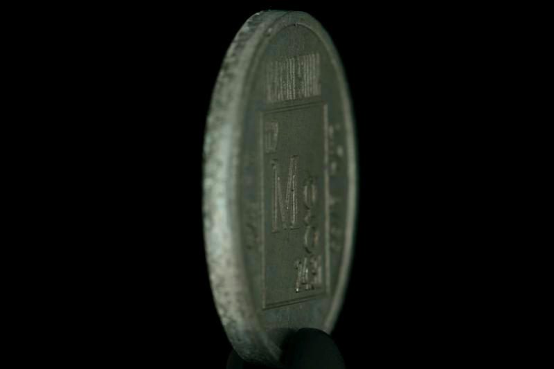 Sample of the element Magnesium in the Periodic Table